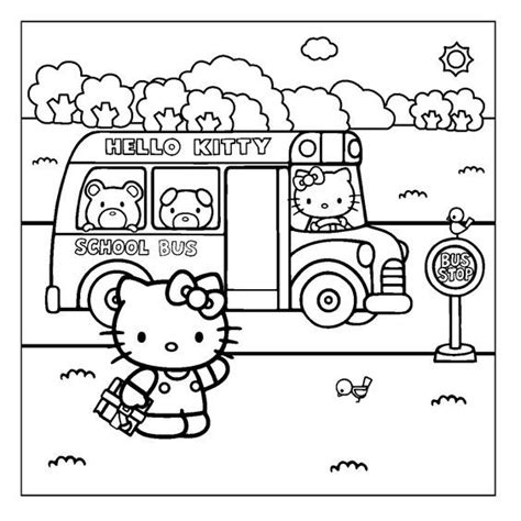 Desenho De Amigos Da Hello Kitty Para Colorir Tudodesenhos🍊 Descubra