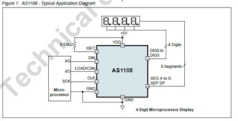 Segmentdisplay Driver For A Digit Segment Display Electrical Engineering Stack Exchange