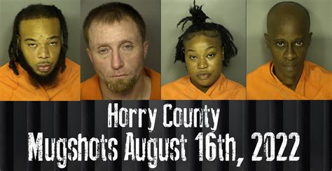 Horry County Mugshots August Th WFXB