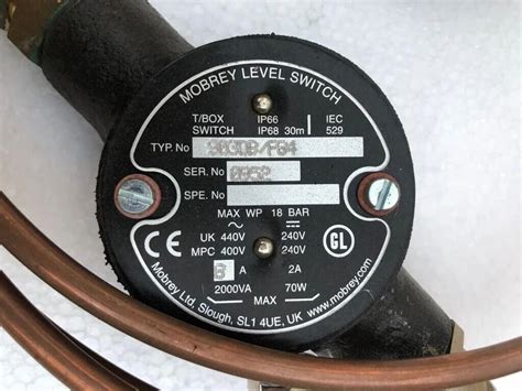 Mobrey S03db F84 Magnetic Level Float Switch At ₹ 999 चुंबकीय स्तर