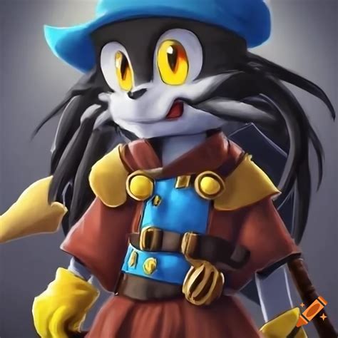 Anthro Character Klonoa Dressed As Viking Captain On Craiyon