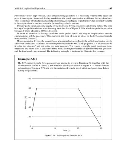 Vehicle Longitudinal Dyna