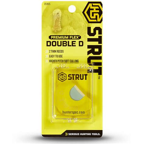 Hunters Specialties Premium Flex Double D Diaphragm Turkey Call