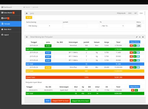 Aplikasi Penjualan Web