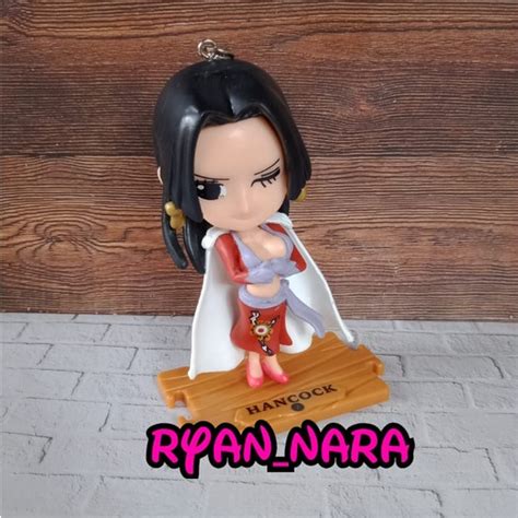Jual Action Mini Figure Gantungan Kunci Anime One Piece New World Luffy