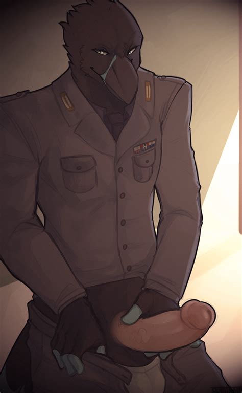 Rule 34 Anthro Avian Balls Beak Bird Bulge Clothing Corvid Dominate