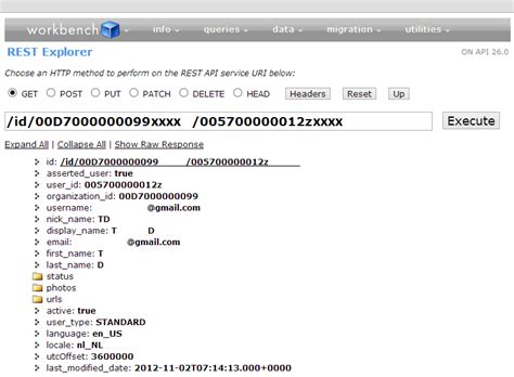 Query For Username In Salesforce Ios Sdk Stack Overflow