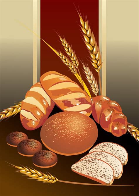 Pan Ilustración Del Vector Ilustración Del Vector Ilustración De