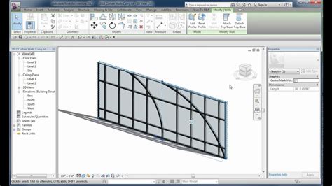 Revit Curved Curtain Wall Mullions Cintronbeveragegroup