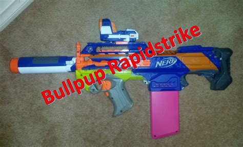Mod Bullpup Nerf Rapidstrike Youtube