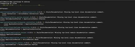 code formatting and linting in ruby and javascript full stack web