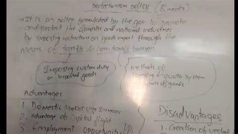 Protectionism Policy Advantages And Disadvantages 8 Marks Macroeconomics Class 12 Neb Youtube