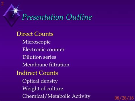 Bacterial Count Method To Count Bacteria Ppt Bacterial Count Method To Count Bacteria Ppt