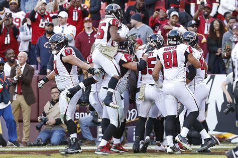 3 Falcons Up 3 Falcons Down In Week 9 Win Over Redskins The Falcoholic