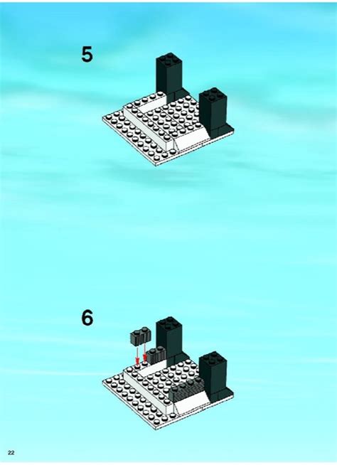 LEGO Instructions For Set 7739 Coast Guard Patrol Boat And Tower City Coast Guard
