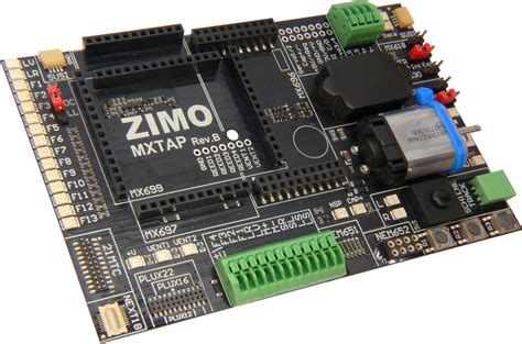 Zimo MXTAPV Test und Anschlussplatine für MX Decoder kleine und große Spurweiten Dombrug Train