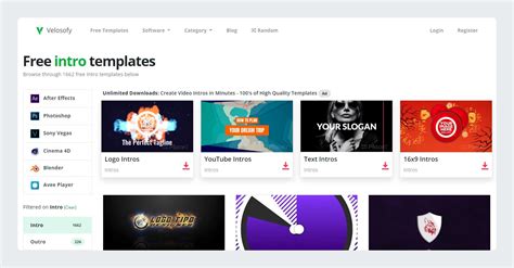 Best Youtube Intro Maker Free Online Tools