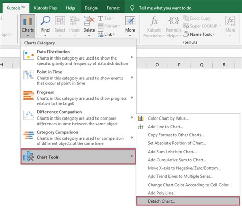 Quickly Break Link Between Chart And Data With One Click In Excel