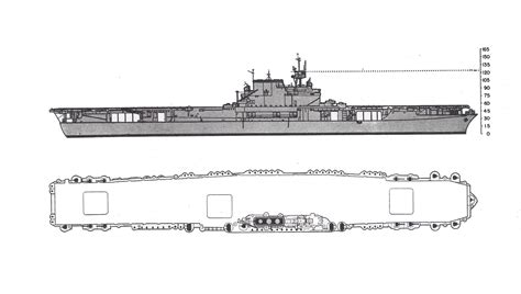 Yorktownclass Uss Yorktown Aircraft Carrier Cv5 Uss Yorktown Cv 5 1942