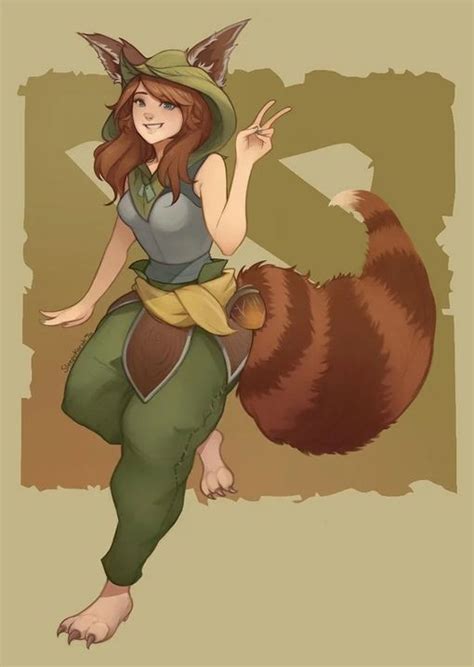 Dota 2 Hoodwink Humanization Sleepy Dota 2 Character Drawing