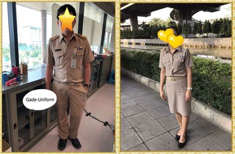 ชุดข้าราชการ 2567 ชุดกากี มีทุกไซส์