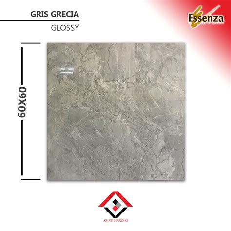 Jual Granit X Motif Marmer Essenza Gris Grecia Shopee Indonesia