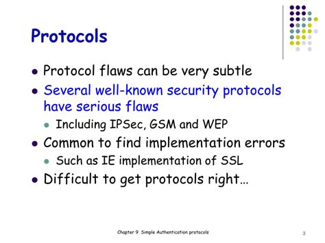 PPT Chapter Simple Authentication Protocols PowerPoint Presentation ID