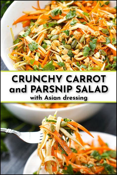 Asian Carrot Salad With Parsnips Recipe 10 Minutes To Make Asian Carrot Salad With Parsnips Recipe 10 Minutes To Make