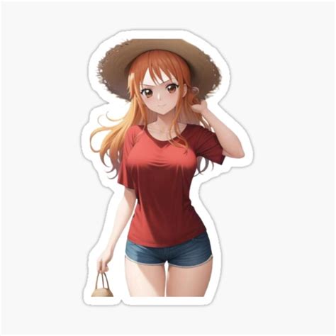 Anime One Piece Nami Sexy Character Sticker For Sale By Moho01 Redbubble