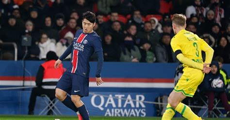 골대 불운 이강인 73분 소화psg 낭트와 1 1 무승부