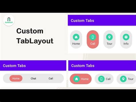 Custom TabLayout In Android Without Third Party Library YouTube