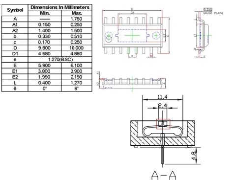 Wholesale Sop16 Ic Tpg Speed Test And Burn In Socket With 1 27mm Pitch