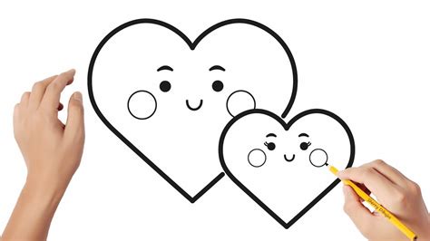 Dibujos De Corazones Faciles Para Ninos Como Dibujar Un Corazon Facil 4