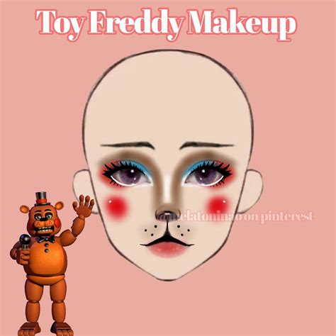 Fnaf Toy Freddy Makeup 🐻🎩🎤 Em 2025 Ideias De Maquiagem Inspiração