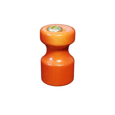 Izolator Din Ceramica Pentru Cablu Impletit D16mm Maro Deschis Fanton