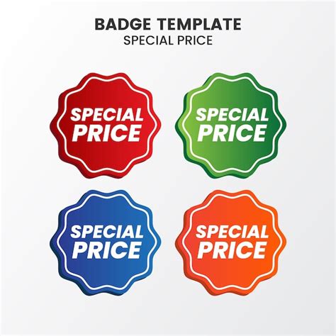 Premium Vector Flat Sale Badge Template Collection