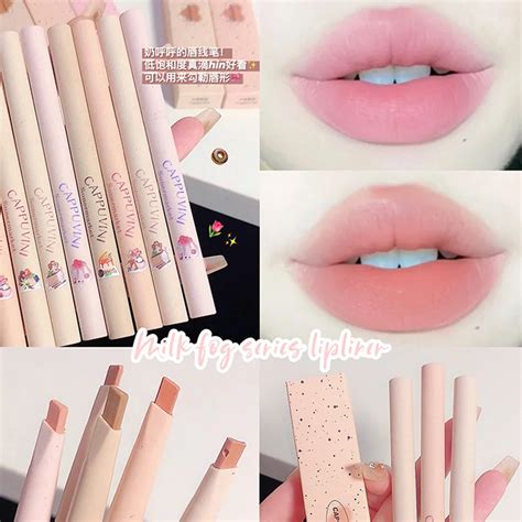 방수 립라이너 펜슬 섹시한 두꺼운 입술 매트 컨투어 립스틱 지속되는 논스틱 컵 보습 입술 메이크업 화장품 5 색 Aliexpress