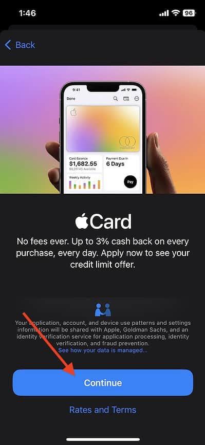 Check Your Apple Card Application Status