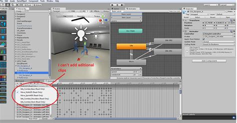 I Got A Humanoid Character In Assetstore But I Cant Add Extra Animations Unity Engine