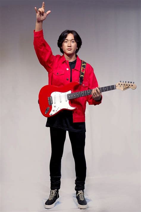 173cm Wong Ka Kui 黄家驹 Life Size Wax Figure Statues Hongkong Singer