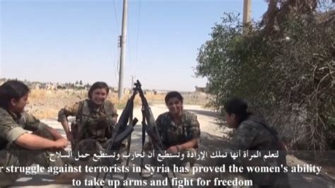 Watch Kurdish Female Fighters Well Liberate Women Held By Isis