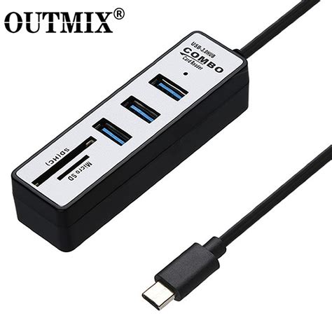 Muiti Usb Hub Usb C Hub Usb Splitter Type Grandado