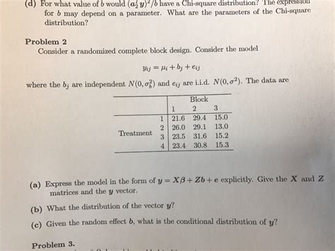 solved consider a randomized complete block design