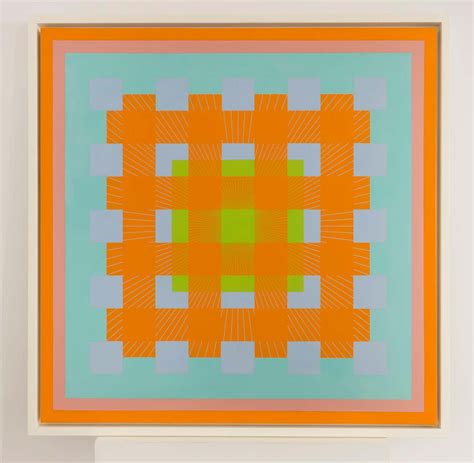 Richard Anuszkiewicz Evoked By Mixture For Sale At 1stdibs