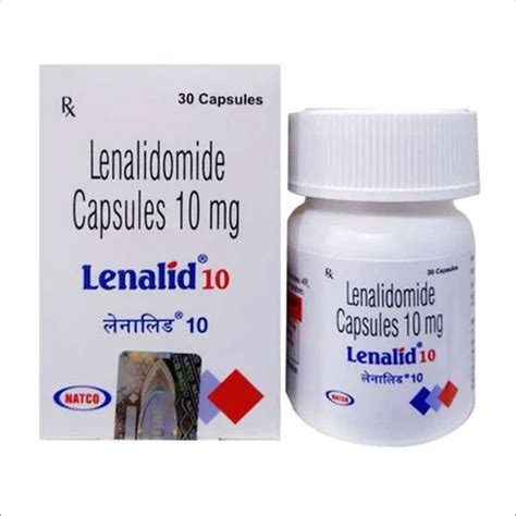 Lenalidomide 10 Mg Capsule Formulation Prescription Required 30 Capsules Per Pack At Best