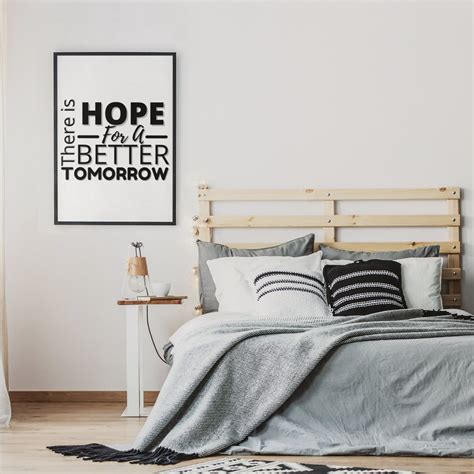 Inspirational Christian Wall Art Hope For A Better Tomorrow Digital