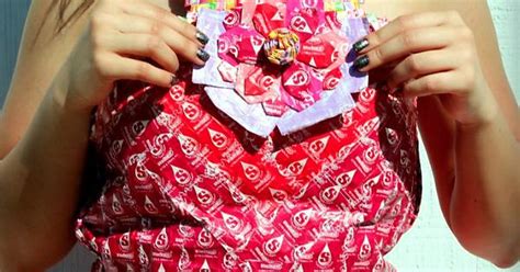 After Seeing The Dum Dum Wrapper Dress I Present To You My Friends