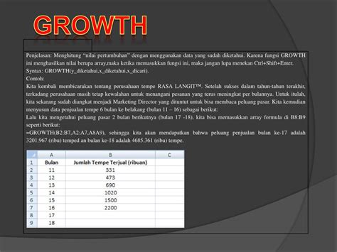 Ppt Fungsi Statistik Dalam Excel Powerpoint Presentation Free