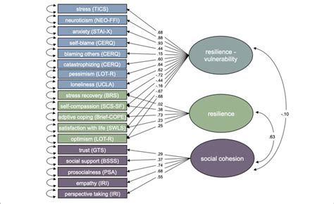 Three Factor Model Of Resilience Vulnerability Adaptive Capacities Download Scientific