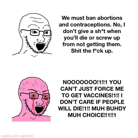 Hypocritical Pro Lifers Not Getting Vaccines Rvaxxhappened
